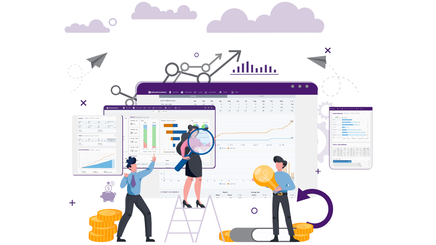 Demand Calendar - Business Intelligence for Hotel Sales People